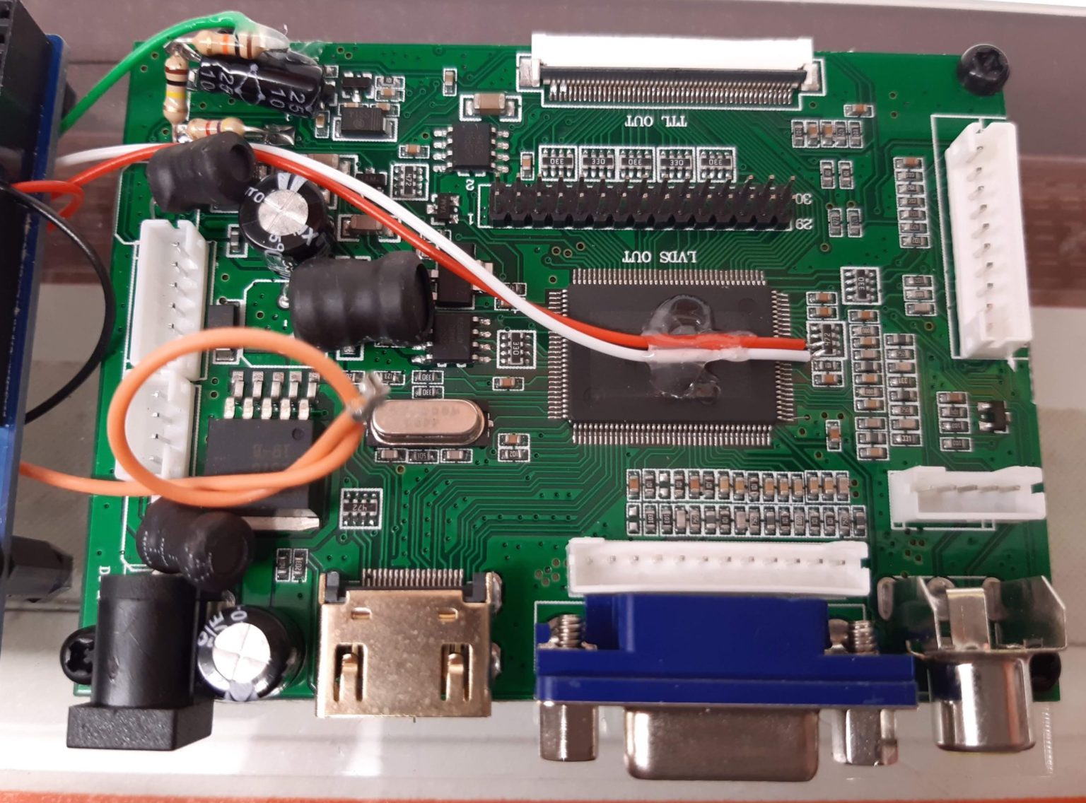 Control board wiring – JagDroid